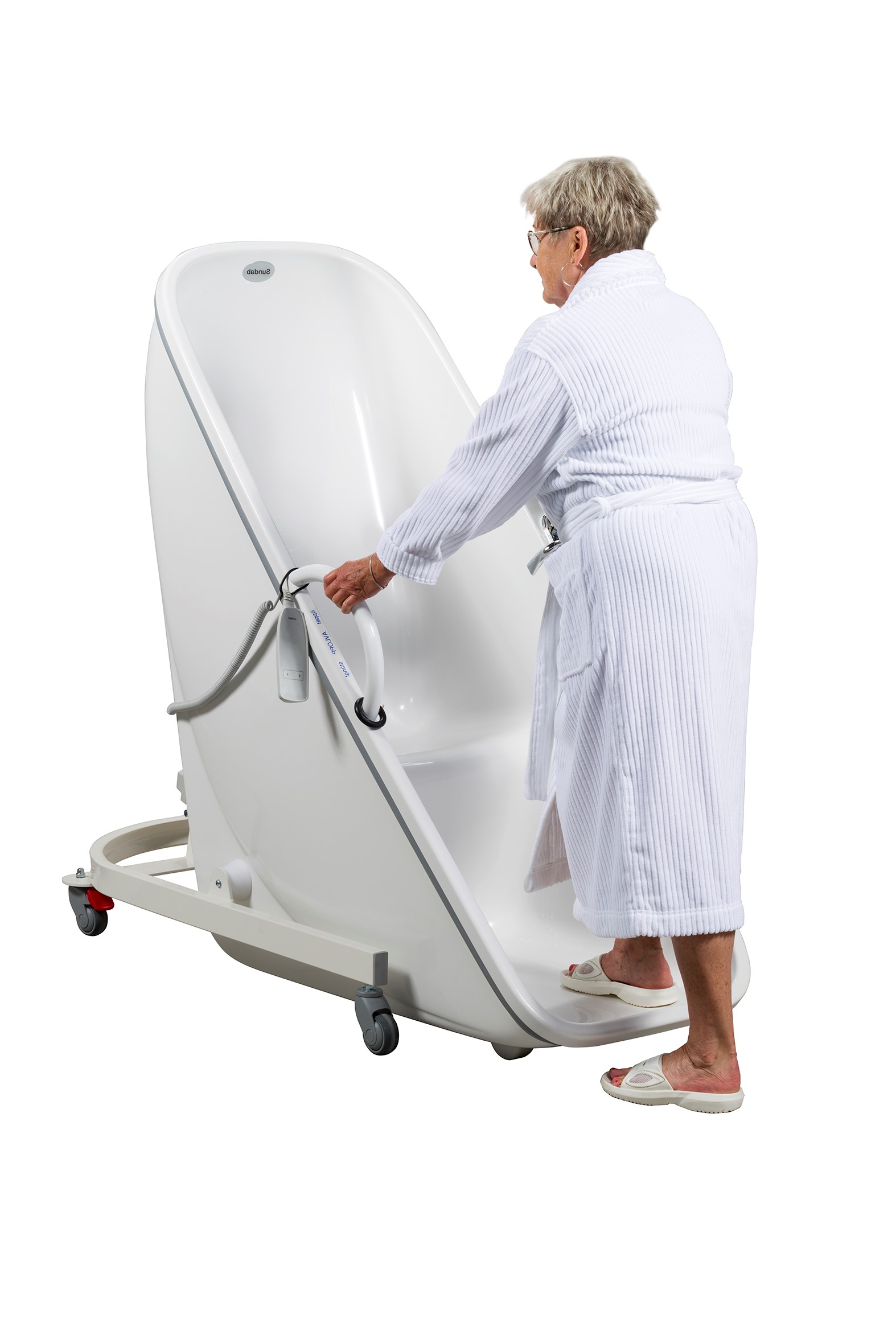 Instapbad - zitbad voor liggend baden