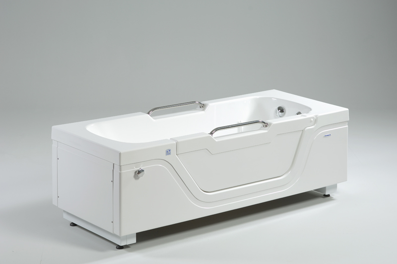 Pirroen hoog-laag ligbad met deur - Sani-Assist